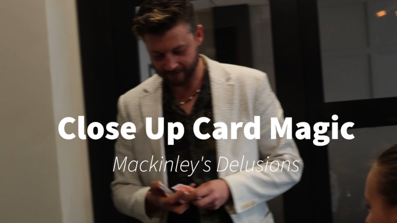 Close Up Card Magic at Grotto - YouTube