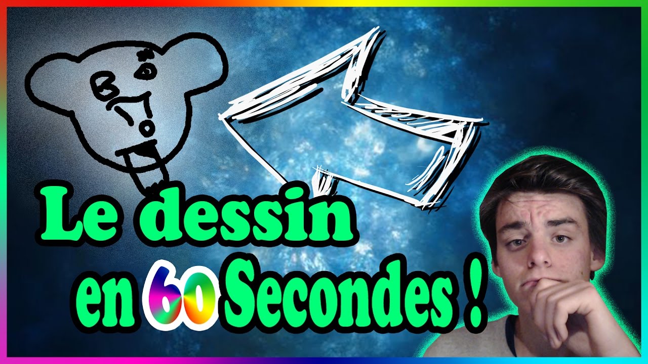 60 secondes pour dessiner #1 • [Feat Cali Draw] - YouTube