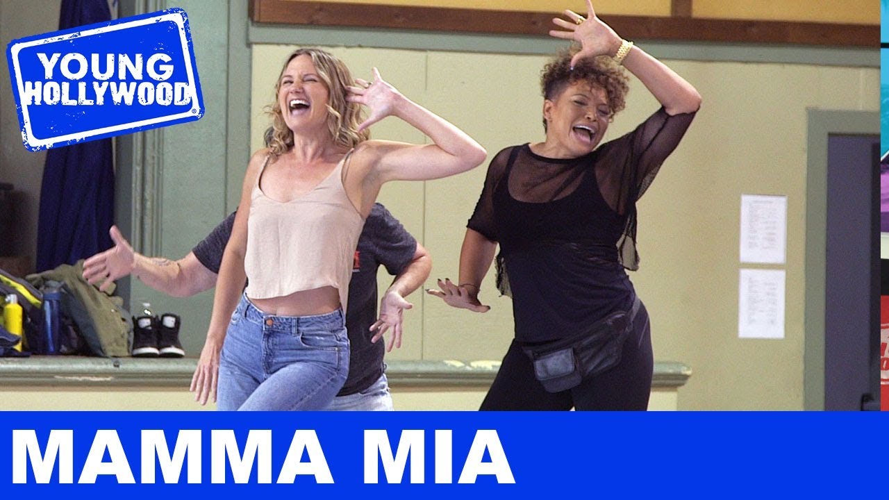 Mamma Mia Cast Reveals Their Favorite ABBA Moves! - YouTube