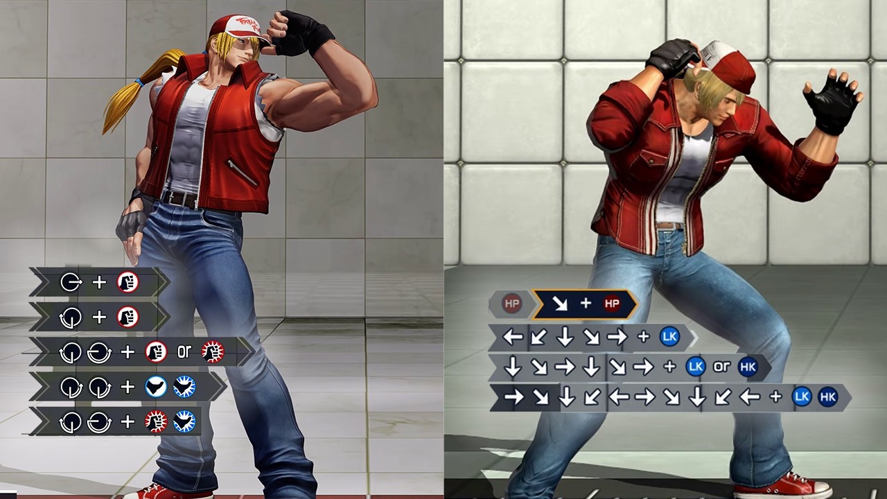 KOF XV vs KOF XIV - Combo Comparison - YouTube