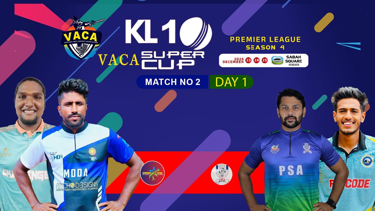 SHINING STAR PALATHINGAL - VS - POWER STRIKERS || KL10 VACA || MATCH 02 ...