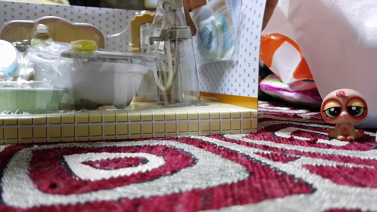 Adinda LPS "bath room set" part 2 - YouTube