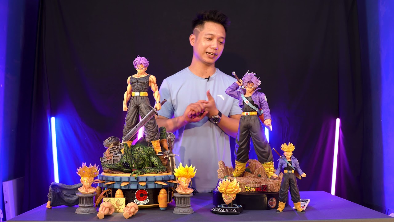 Unbox & Review mô hình Dragon Ball Z Future Trunks - MRC Studio ...