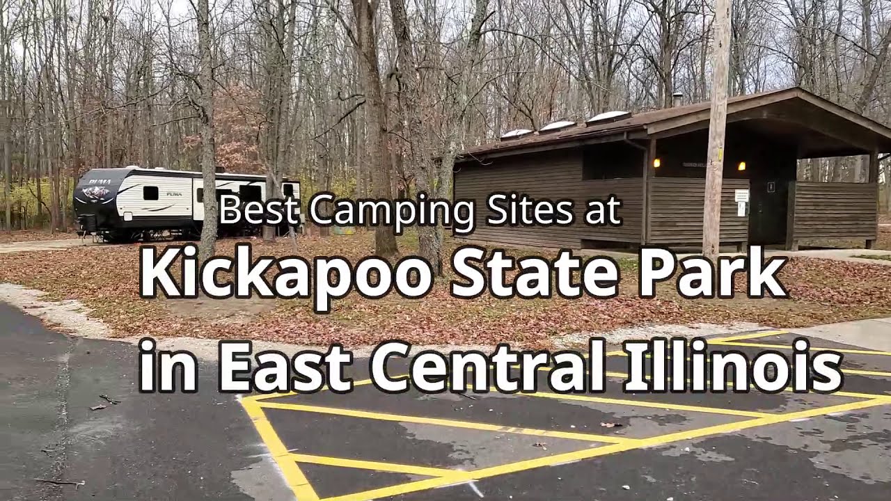 Best Campsites at Kickapoo State Park Illinois - YouTube