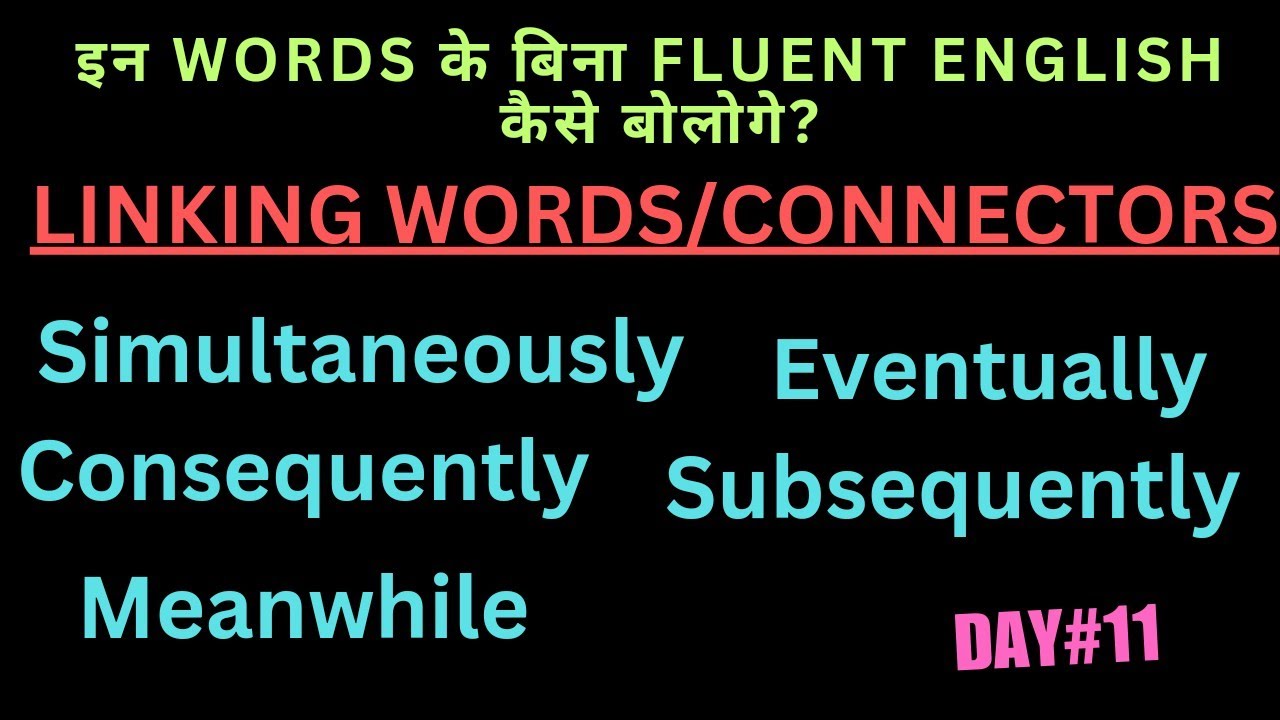 Linking words/connectors|#learn phrases||#vocabulary|for spoken English ...