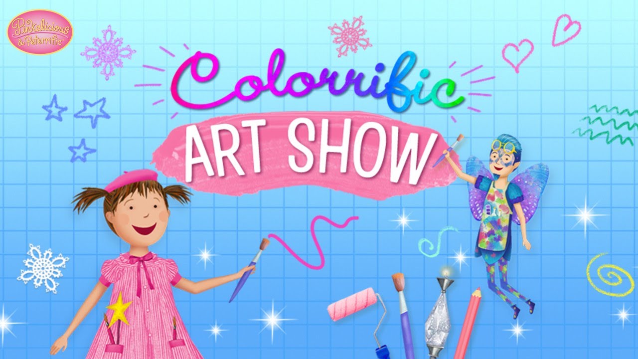 🎨 Pinkalicious & Peterrific: Pinkalicious Creates Art With Pantonio! # ...