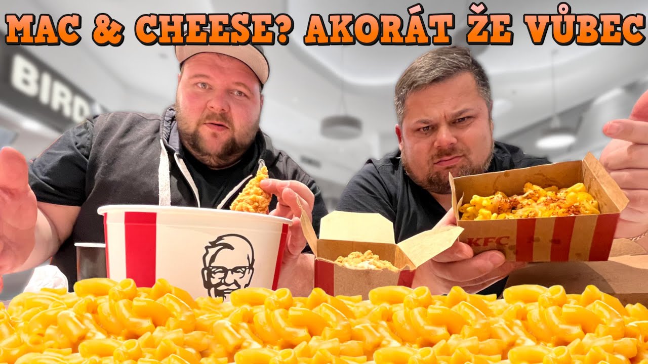 Ochutnávka Mac & Cheese v KFC? TOHLE BYLO VELIKÉ ZKLAMÁNÍ! - YouTube