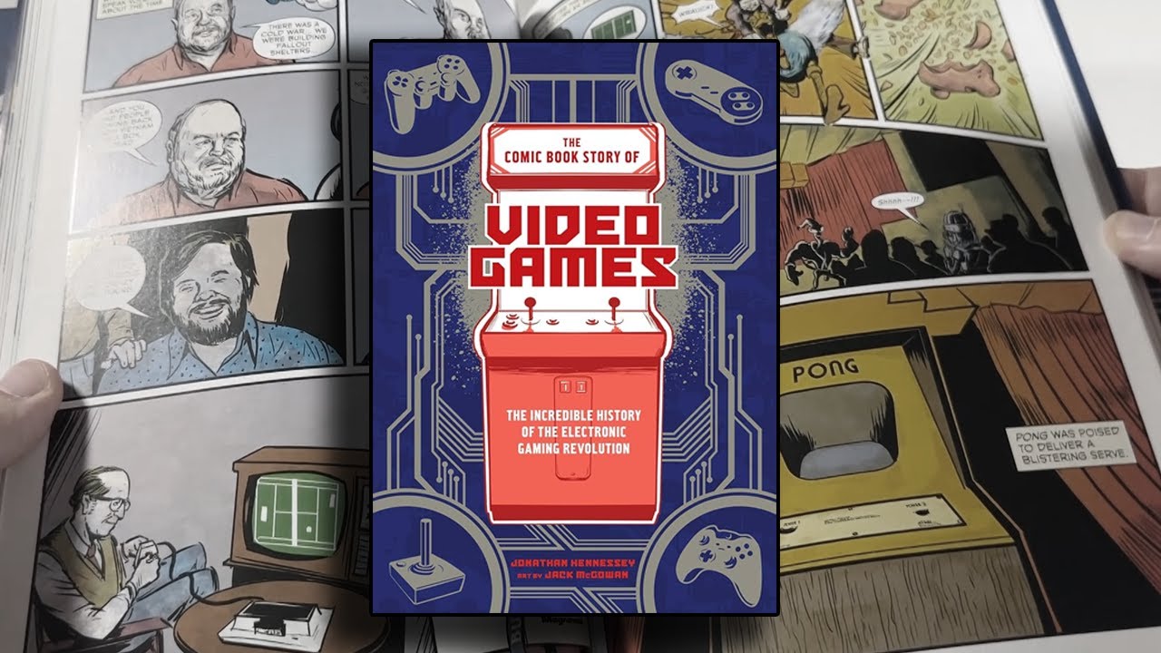 The Comic Book Story of Video Games - (Quick Flick-Through!) - YouTube