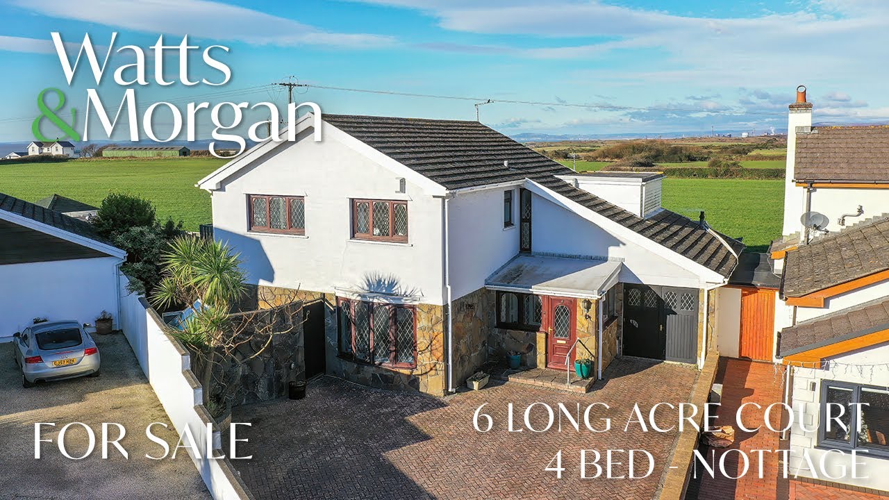 Walk-through property video tour of 6 Long Acre Court, Nottage ...