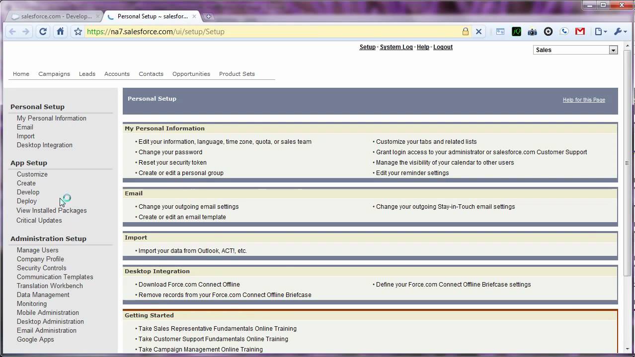 Building A Salesforce.com Application: From Idea To AppExchange: Video 4-4 - YouTube