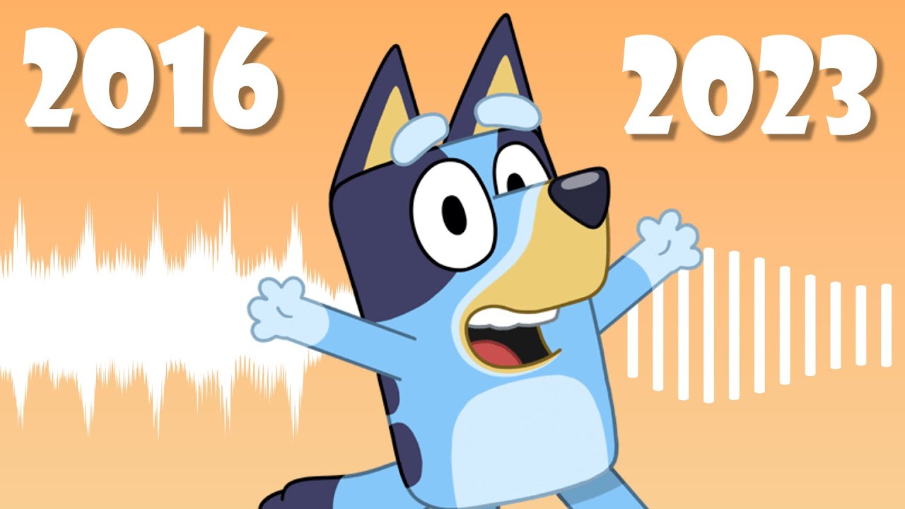 Why doesn't Bluey's voice sound like it used to? (Not Puberty) - YouTube