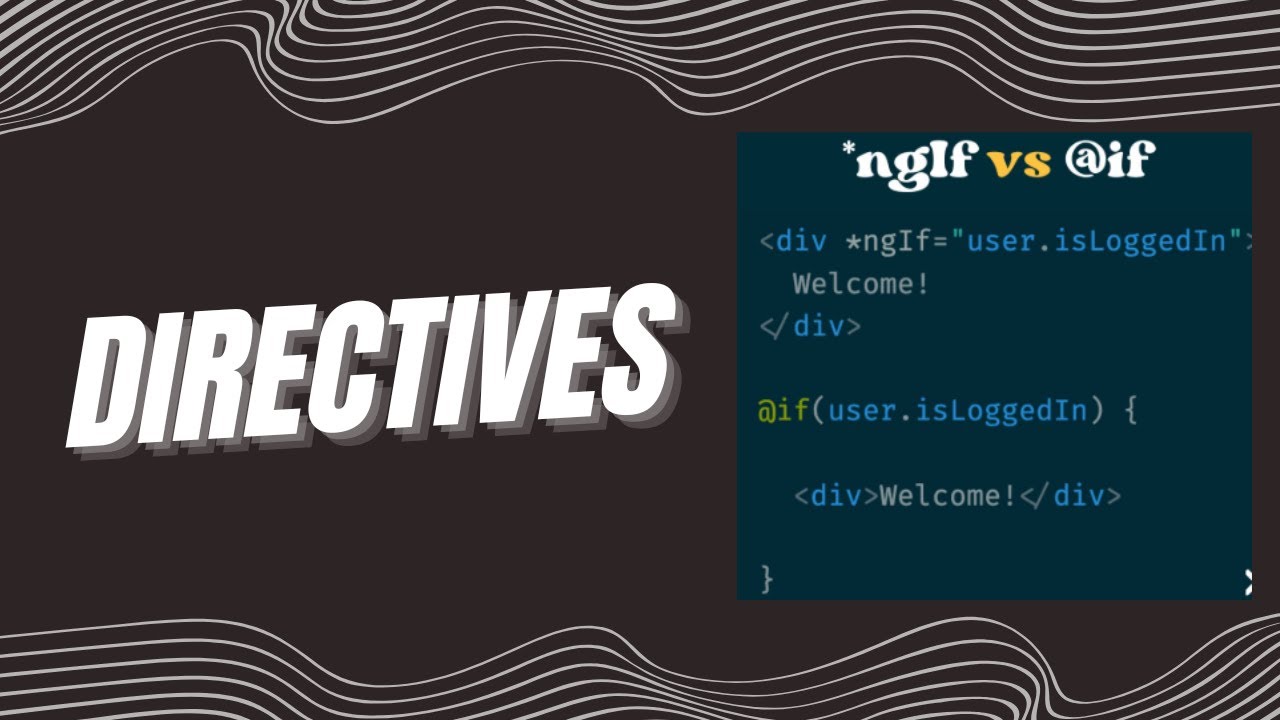 DIRECTIVAS en ANGULAR - YouTube