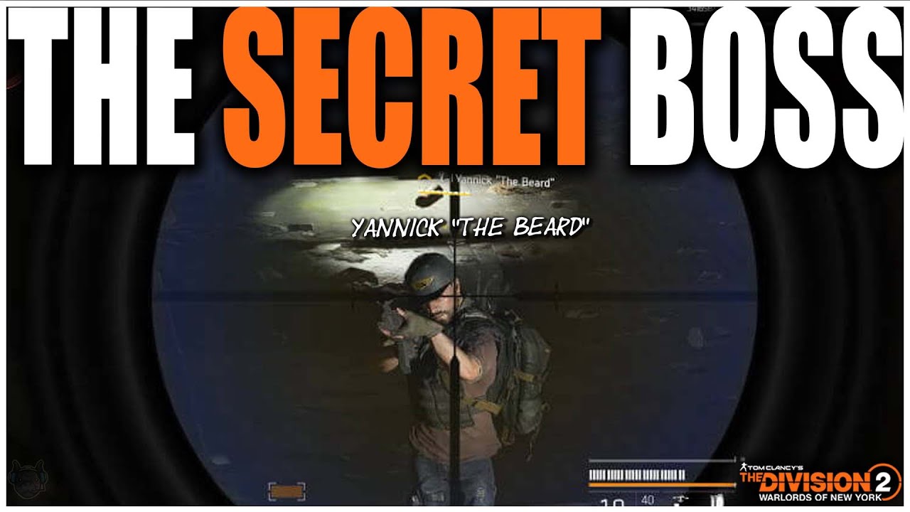 THE DIVISION 2 - HOW TO FIND THE SECRET BOSS IN THE UNDERGROUND TUNNELS ...