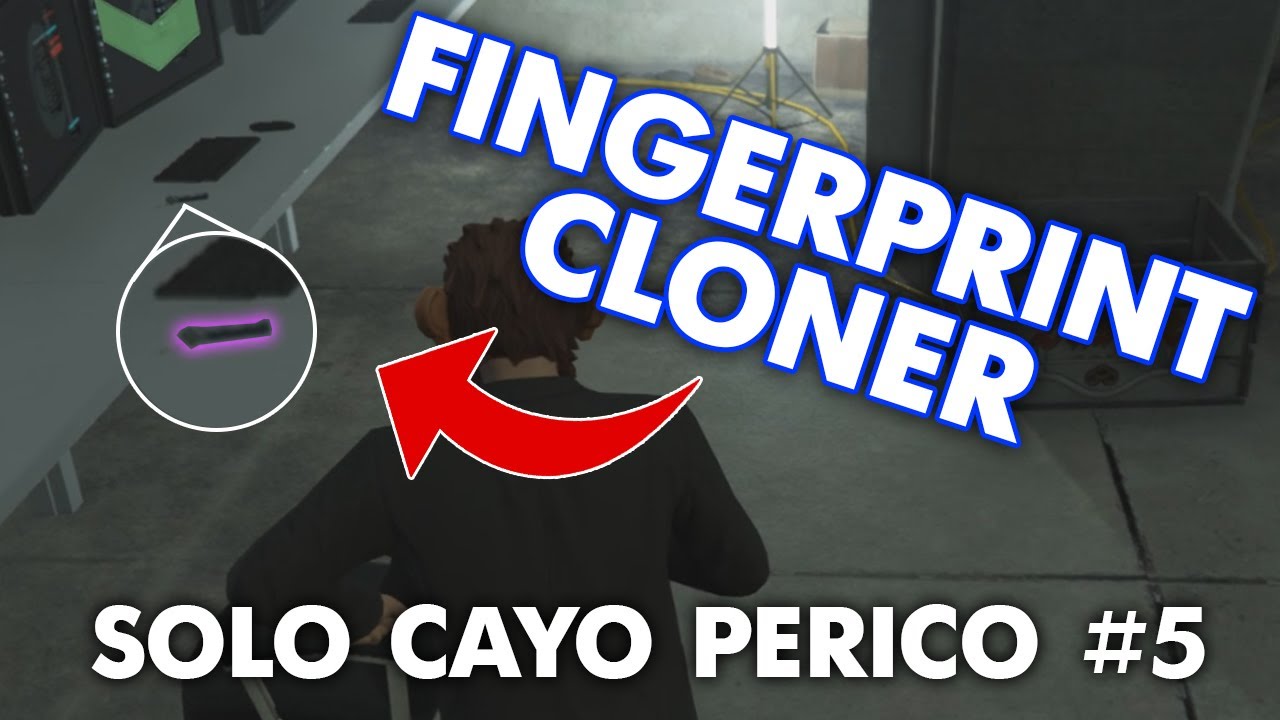 Fingerprint Cloner Prep - GTA 5 Cayo Perico Heist Solo Playthrough ...