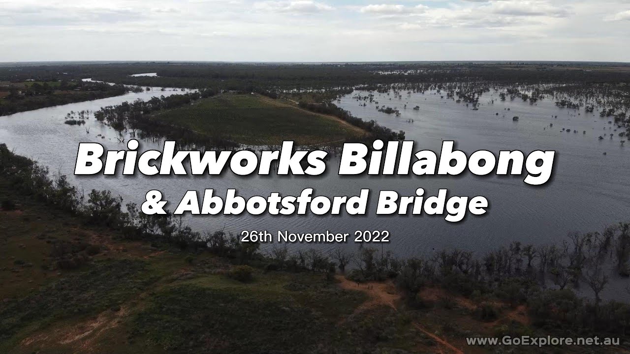 FLOODS | Brickworks Billabong & Abbotsford Bridge - 26th November 2022 ...