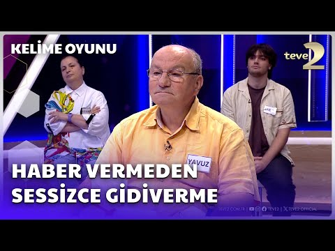 Haber Vermeden Sessizce Gidiverme | Kelime Oyunu