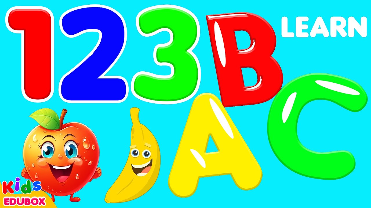 ABC, 123 & Shapes Learning Videos For Preschool | ABC And One Two Three ...