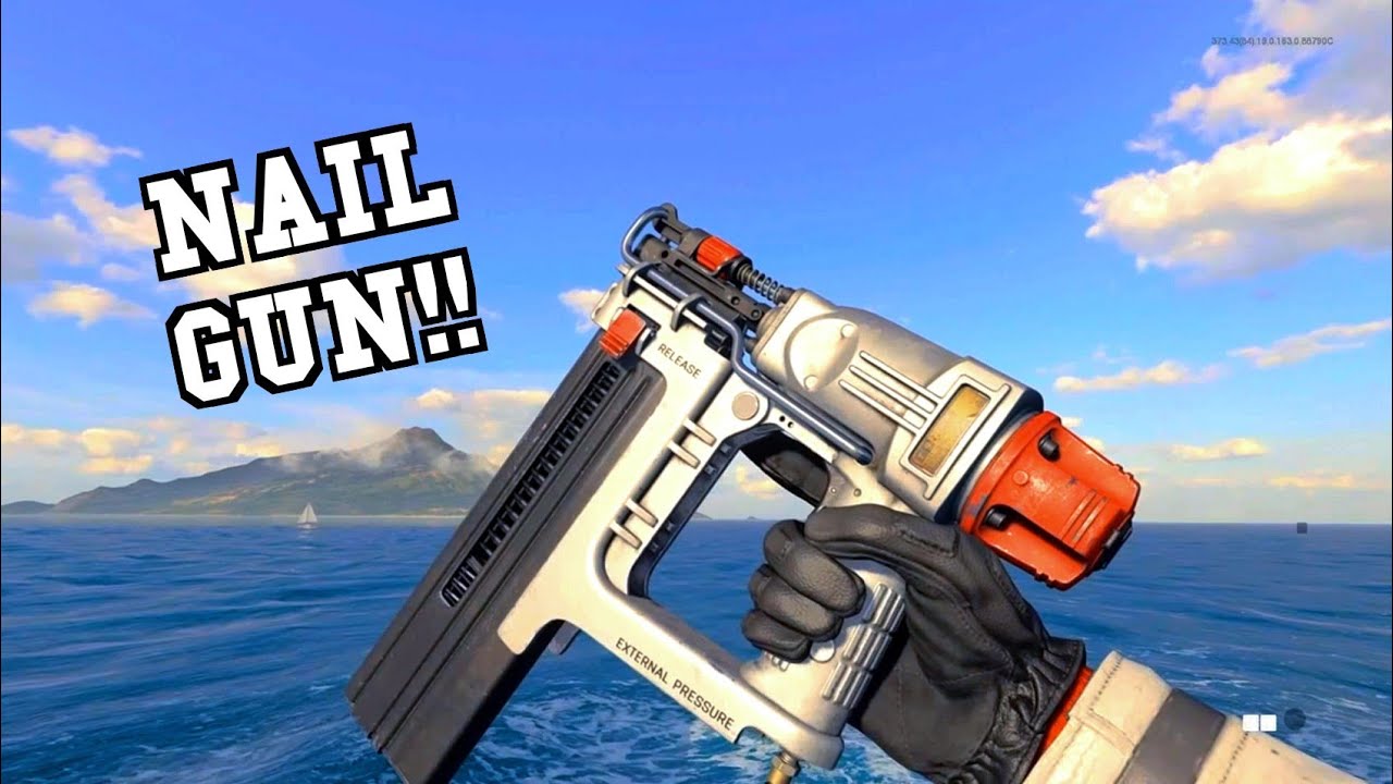 Cold War/Warzone NAIL GUN Sounds And Animations - YouTube
