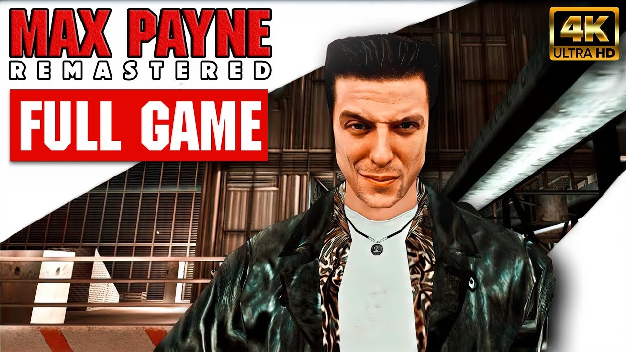 Max Payne Definitive Edition RTX FULL GAME Walkthrough - YouTube