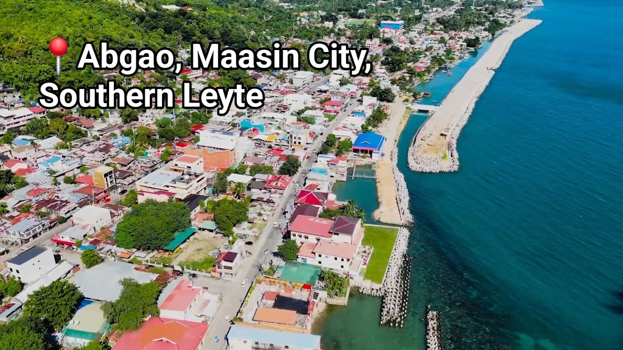A Breathtaking Aerial View of Barangay Abgao | The Heart of Maasin City ...