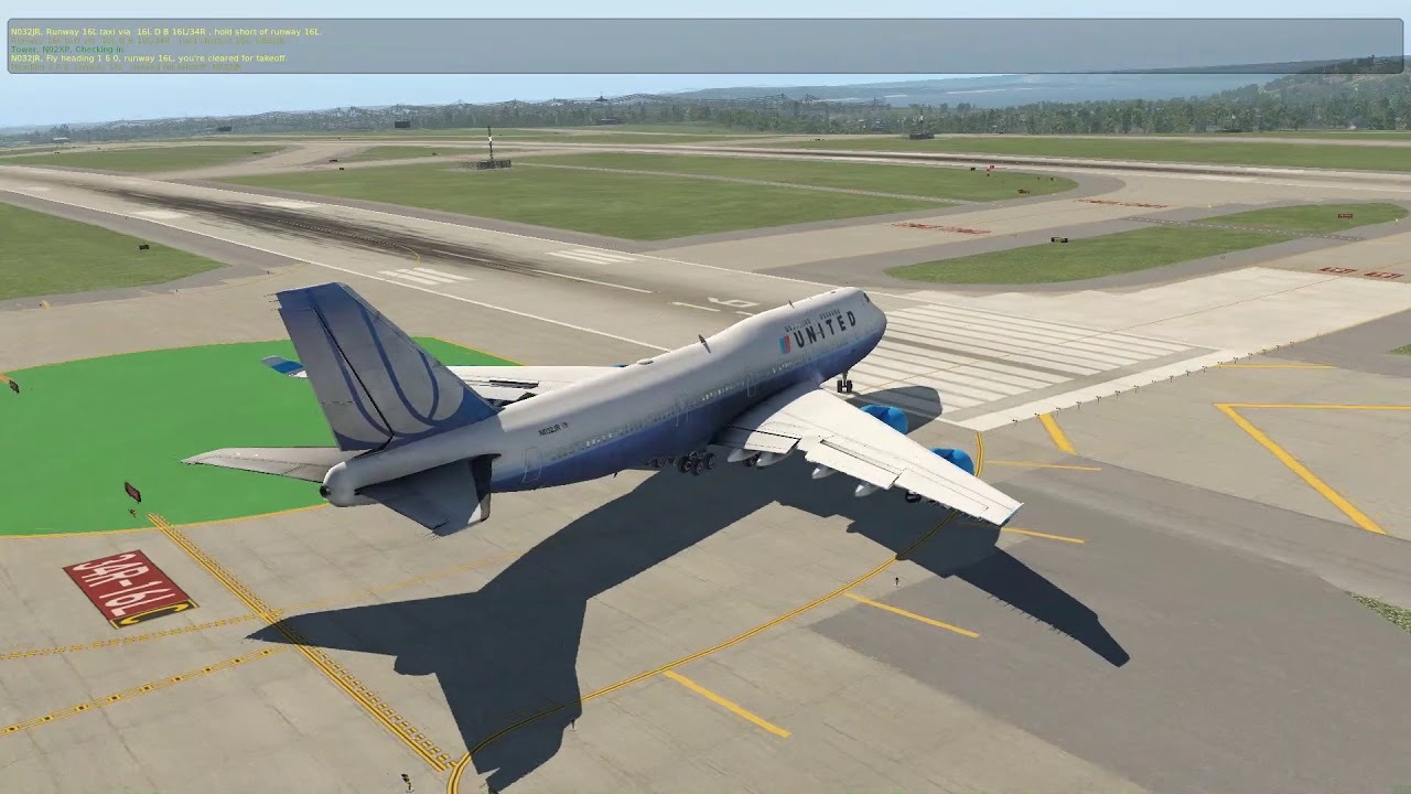 X-Plane 11 Demo - A fun look at the simulator and AI take offs - YouTube