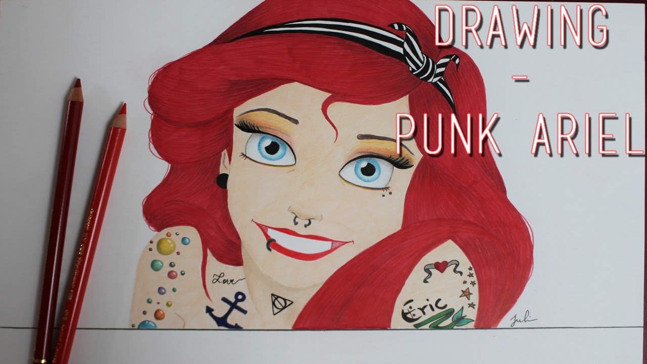 Punk Ariel Und Eric Zeichnung Check Out 10 Cool Pics Of Disney