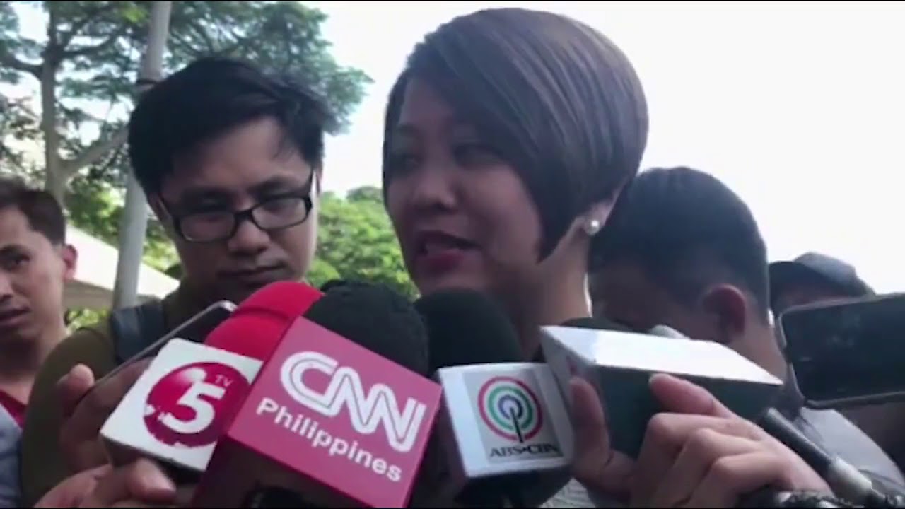 Sen. Nancy Binay files COC for Senator for the May 2019 Elections - YouTube