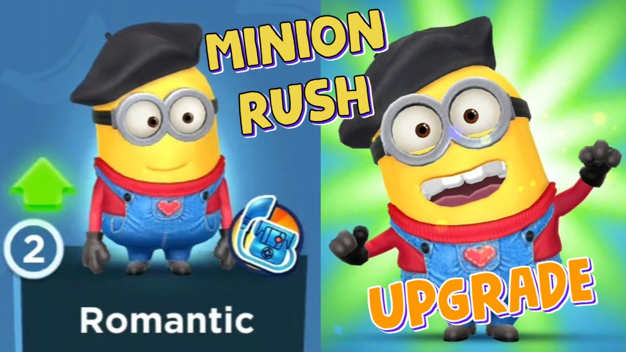 Minion Rush Romantic costume Upgrade Level 3/4 gameplay walkthrough ...