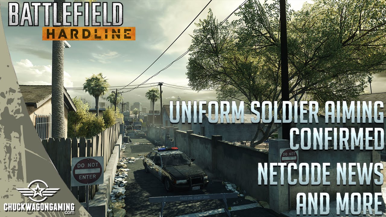 BATTLEFIELD HARDLINE NEWS | UNIFORM SOLDIER AIMING CONFIRMED | NETCODE FIXES | AND MORE - YouTube