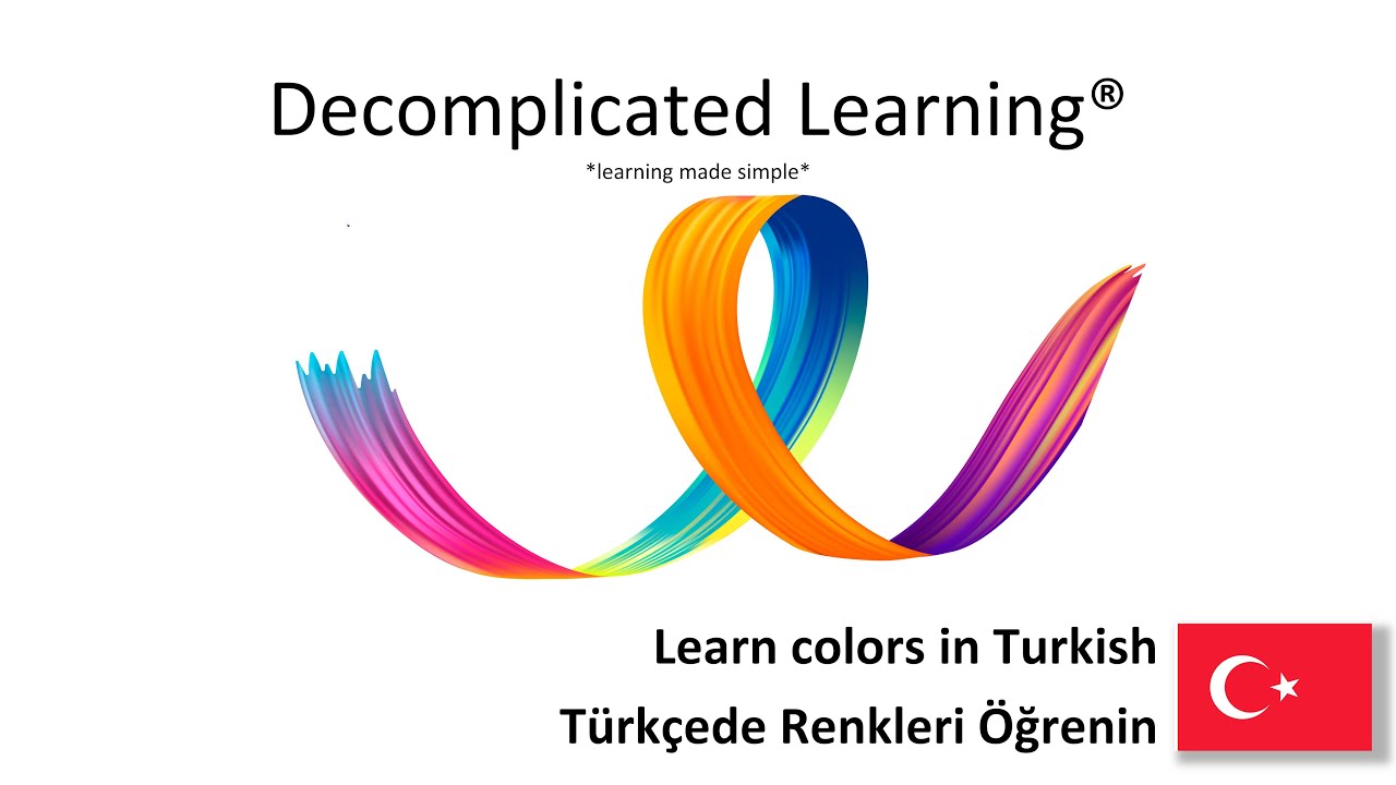 Learn colors in Turkish - YouTube