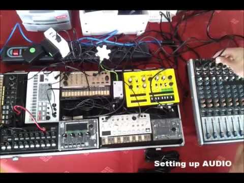 Korg Volcas & Family - Mobile setup for sessions