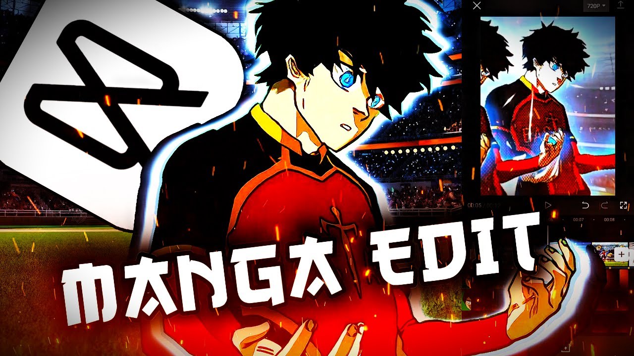 Manga Edit Tutorial | Isagi Manga Edit Tutorial #capcut - YouTube