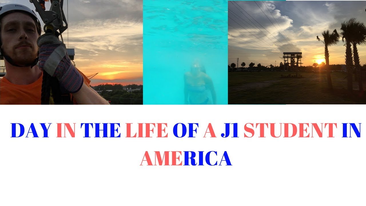DAY IN THE LIFE OF A J1 STUDENT IN AMERICA - YouTube