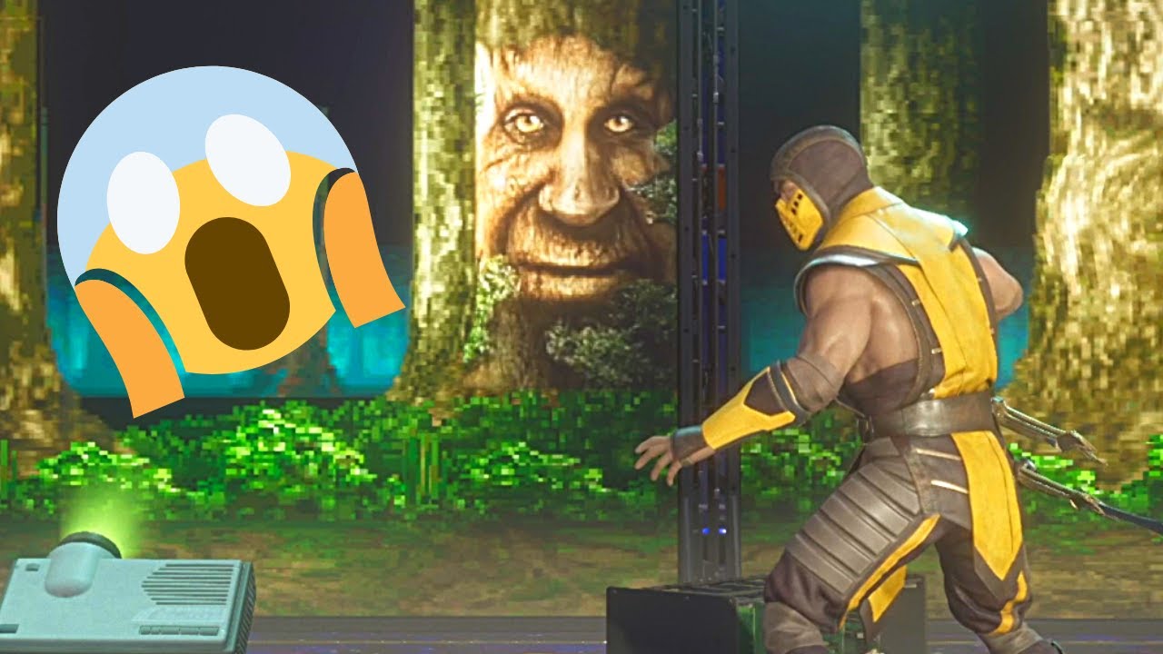 Wise Mythical Tree Spotted in Mortal Kombat?? - YouTube