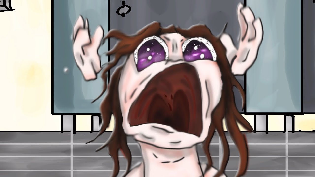 Screaming in public restrooms prank animation - YouTube