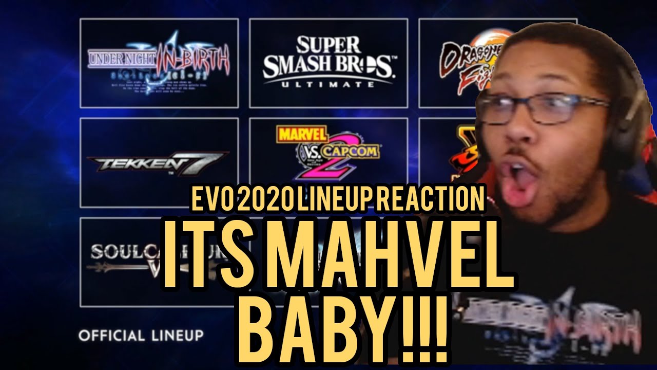 EVO 2020 Lineup Reaction - YouTube