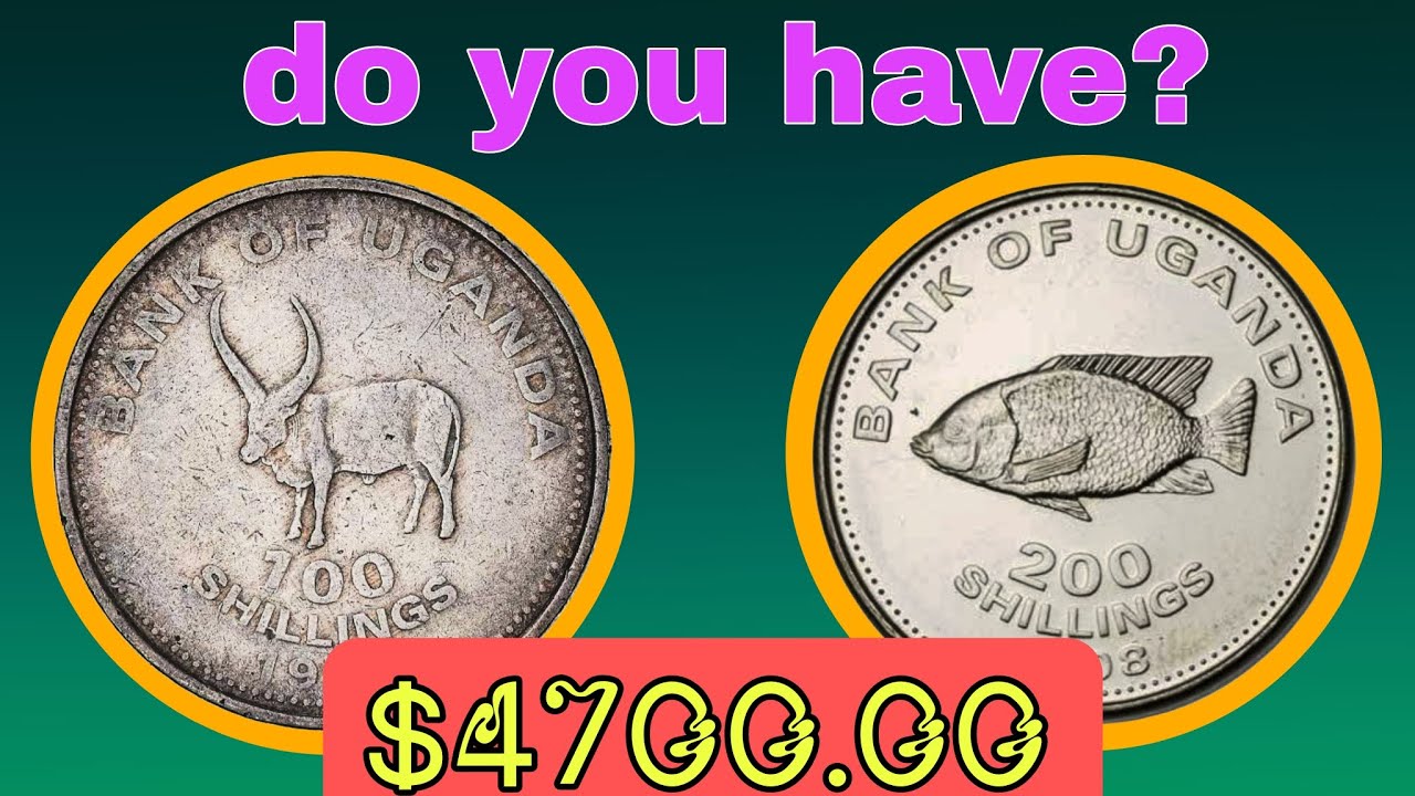 Uganda 200 shiling coin value#coincollectin #rarecoins - YouTube