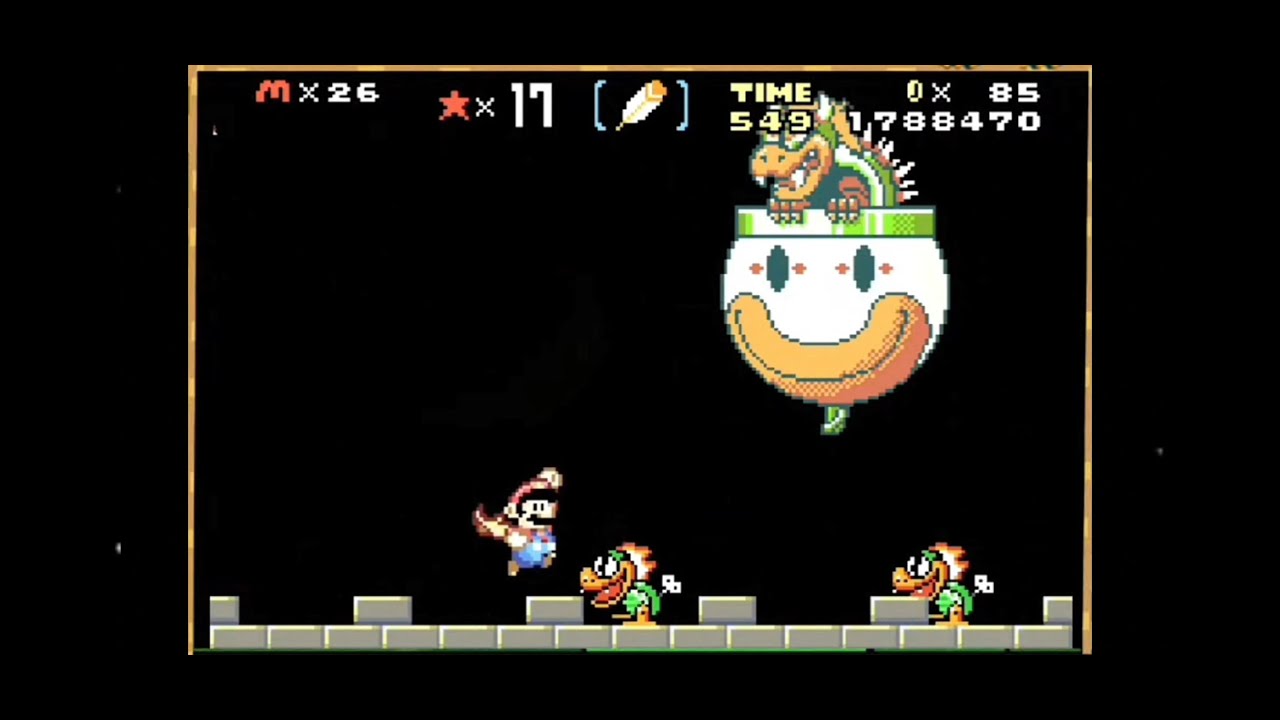 Super Mario World (Final Boss) Bowser | GBA - YouTube