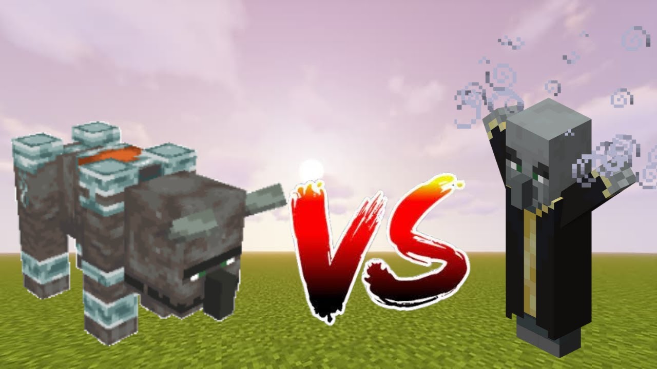 Minecraft revenger vs Evoker || Minecraft Mobes fight || - YouTube
