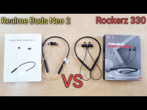 Realme Wireless Buds Neo 2 VS Boat Rockerz 330 || Detailed Comparison ...