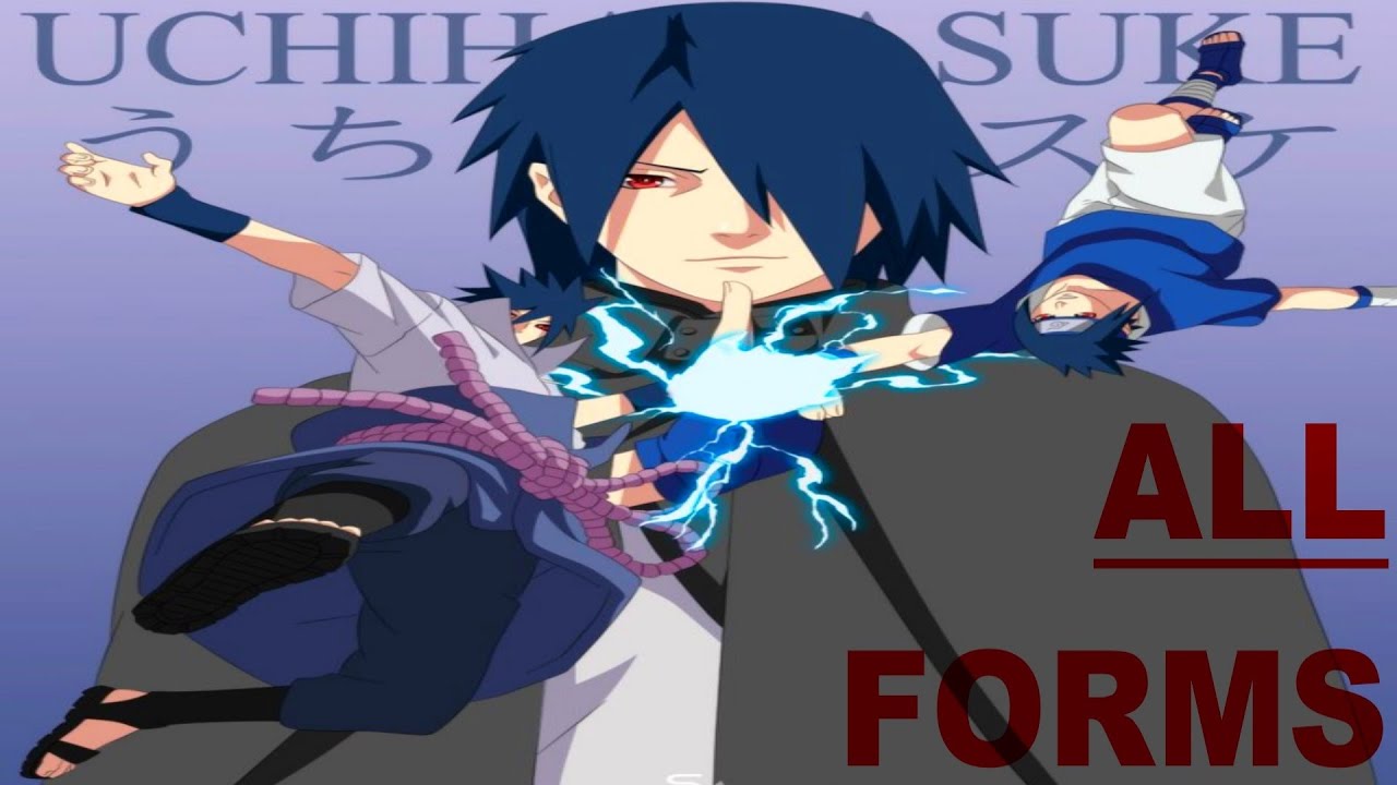 All Sasuke Uchiha's Canon Ages & Forms In Order うちはサスケ - YouTube
