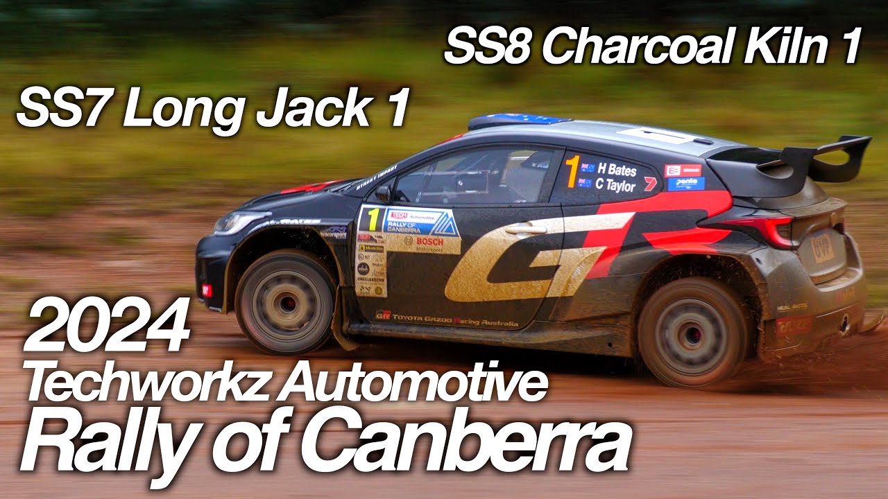Techworkz Automotive Rally of Canberra 2024 - SS7 / SS8 - YouTube