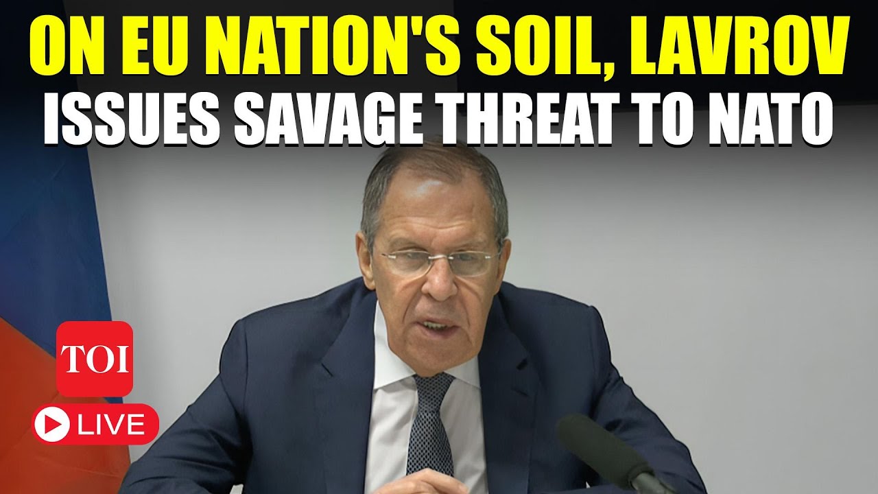 Lavrov Boldly Bashes NATO In His First Visit To EU Nation Since War ...