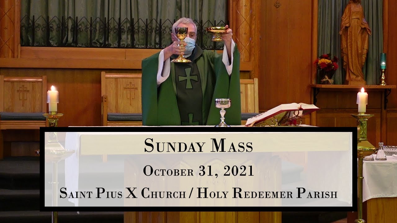 Sunday Mass - October 31, 2021 - YouTube