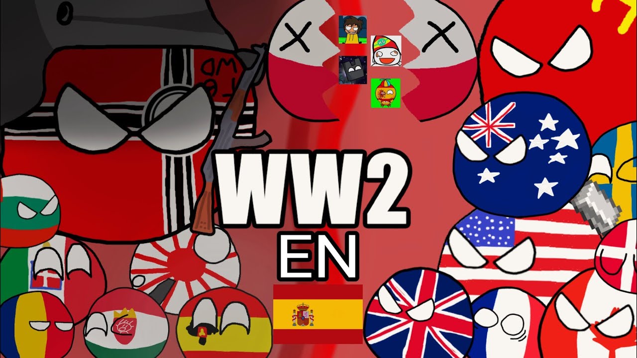 LA SEGUNDA GUERRA MUNDIAL WW2 COUNTRYBALLS, COLABORACIÓN: @mikeleitor ...