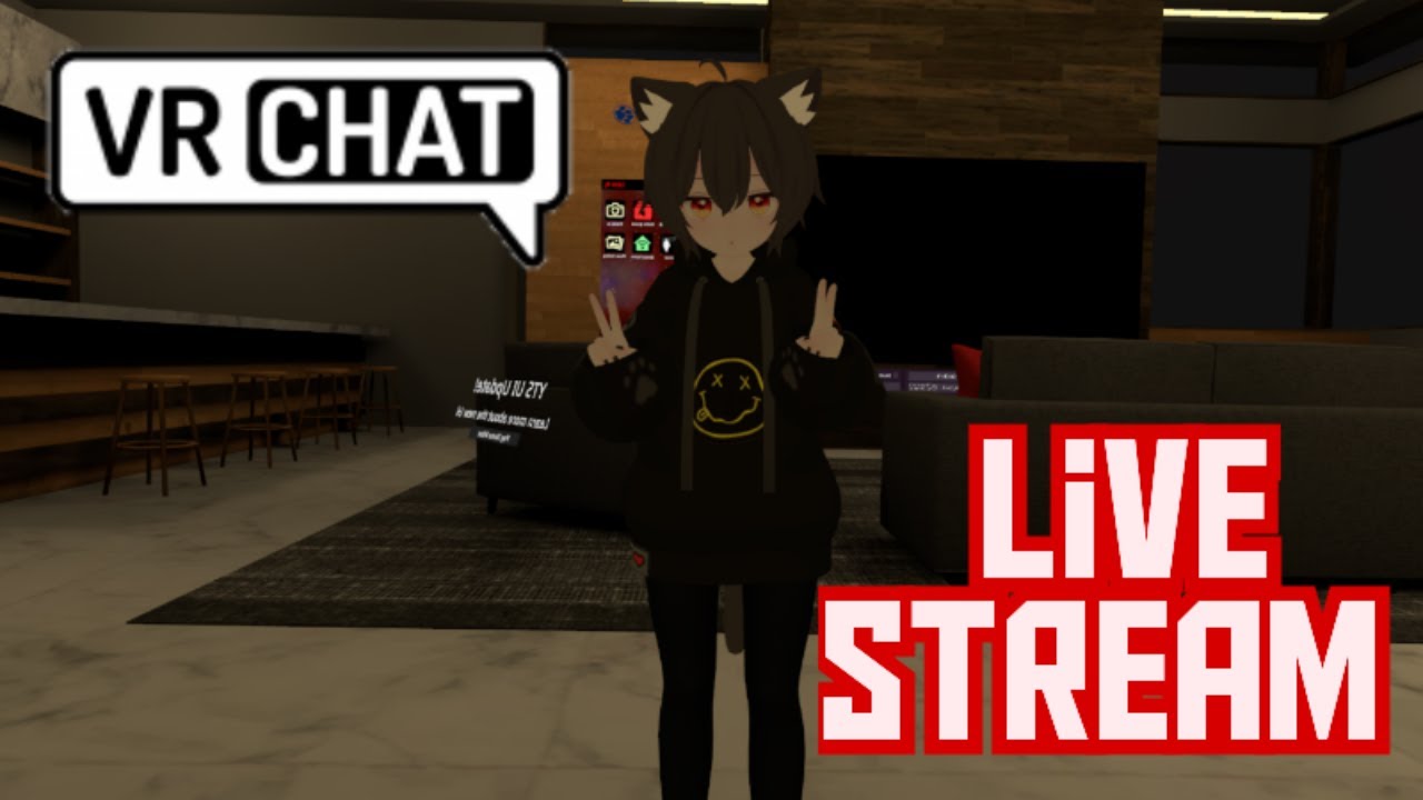 vrchat live stream - YouTube