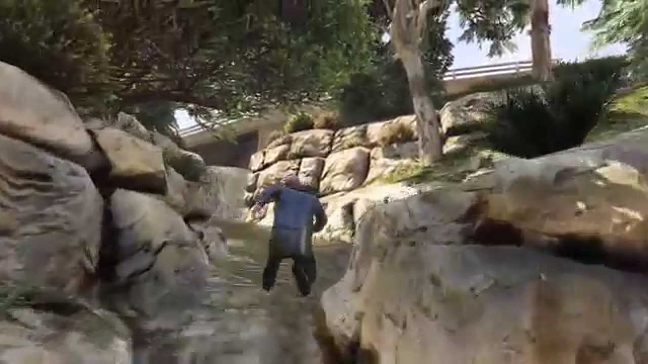 Gta Online | El escalador y barrenador de Cascadas :v - YouTube