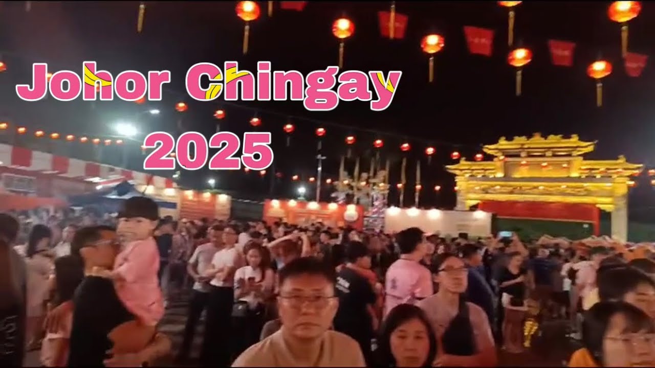 Chingay 2025 highlights from JB - Johor Bahru - YouTube