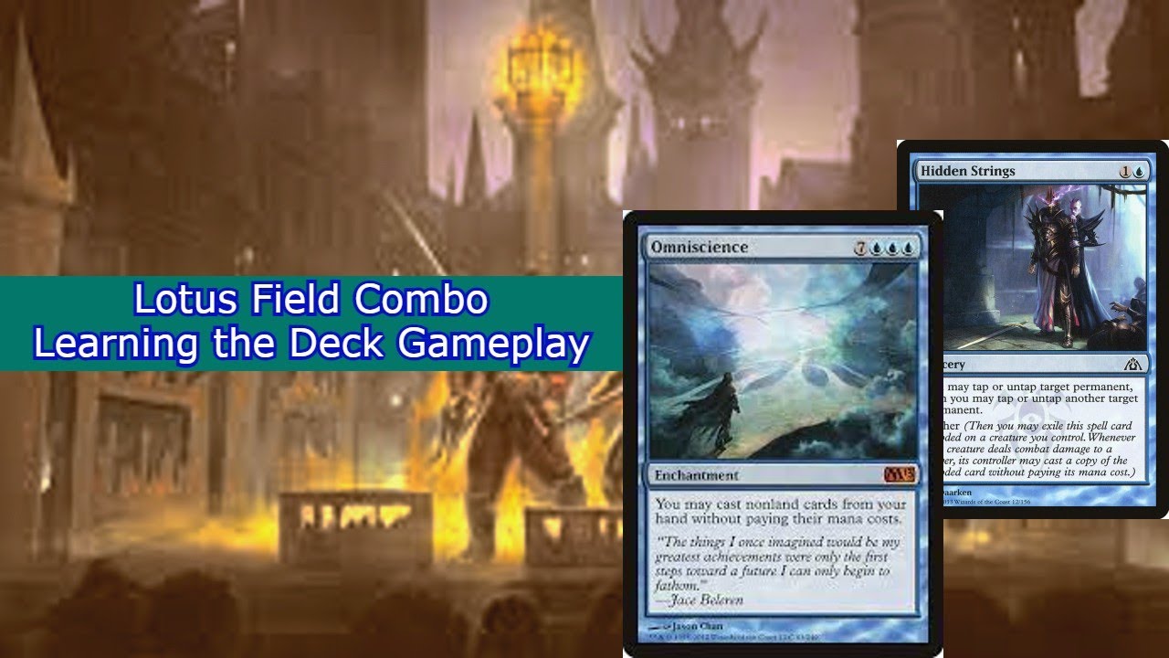 Taking all the game actions...| Lotus Field Combo | Pioneer MTG ...