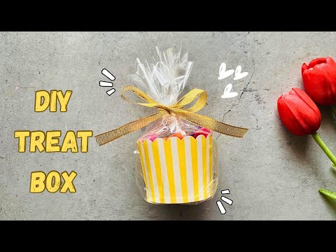 Turn Paper Cup into a Cute Gift Box | DIY Gift Box Ideas #papercup #diy #giftbox